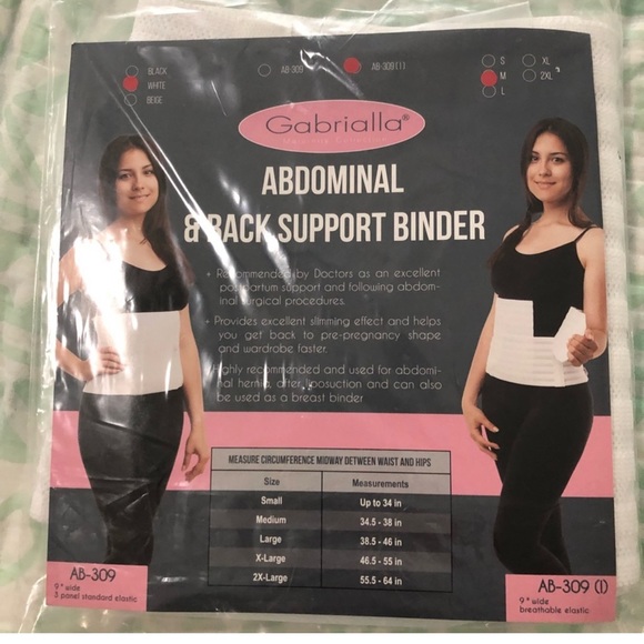 gabrialla | Other | Medical Grade Abdominal And Back Support Binder ...